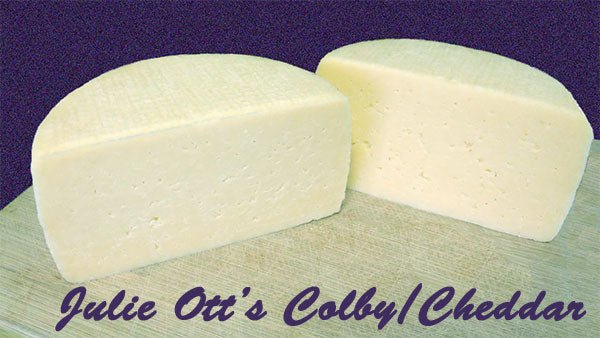 Julie Otts Goat Milk Colby Cheddar
