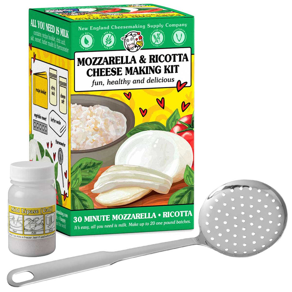 Deluxe Mozzarella and Ricotta Cheese Making Set | Cheese Making