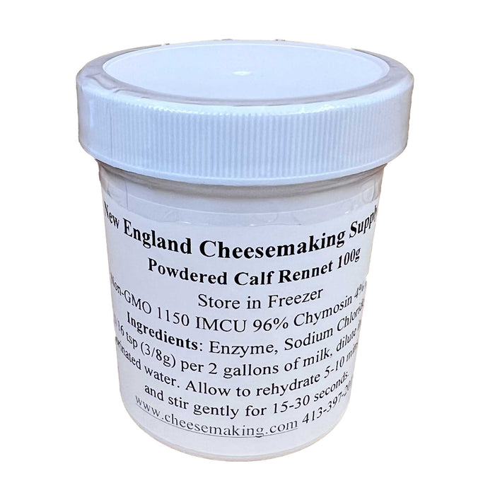 Powdered Calf Rennet – 96% Chymosin | Cheese Making Rennet
